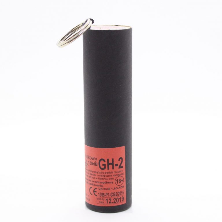 Flash grenade GH-2 with friction igniter - pyroshop PyroFire.EU