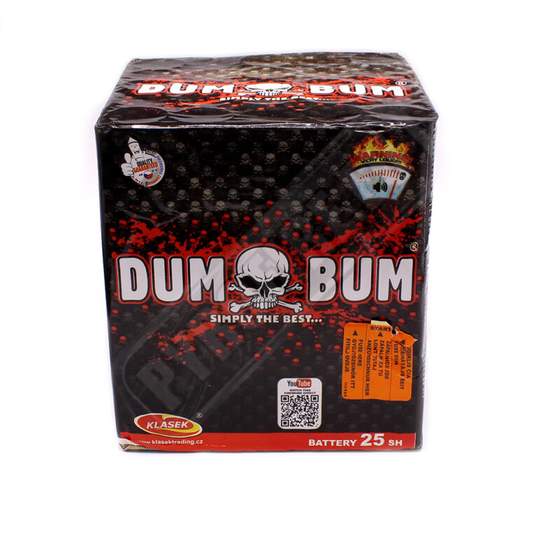Dum Bum sticker - pyroshop PyroFire.EU